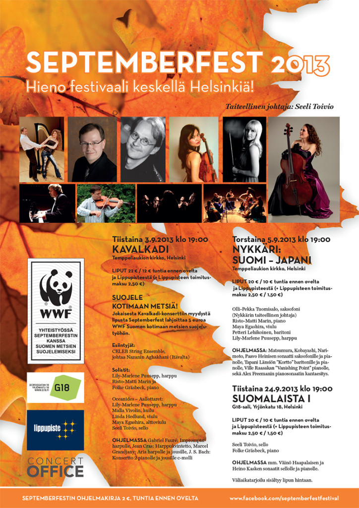 Septemberfestin juliste on valmis! - Seeli Toivio